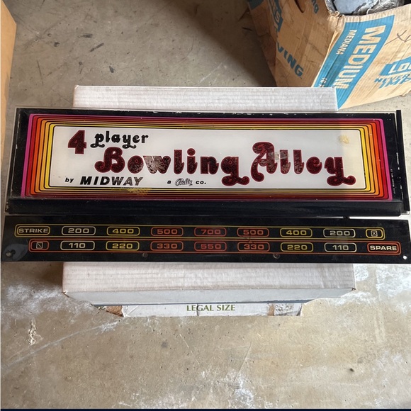 Video Games & Consoles | 4 Player Bowling Alley Midway Arcade Game ...